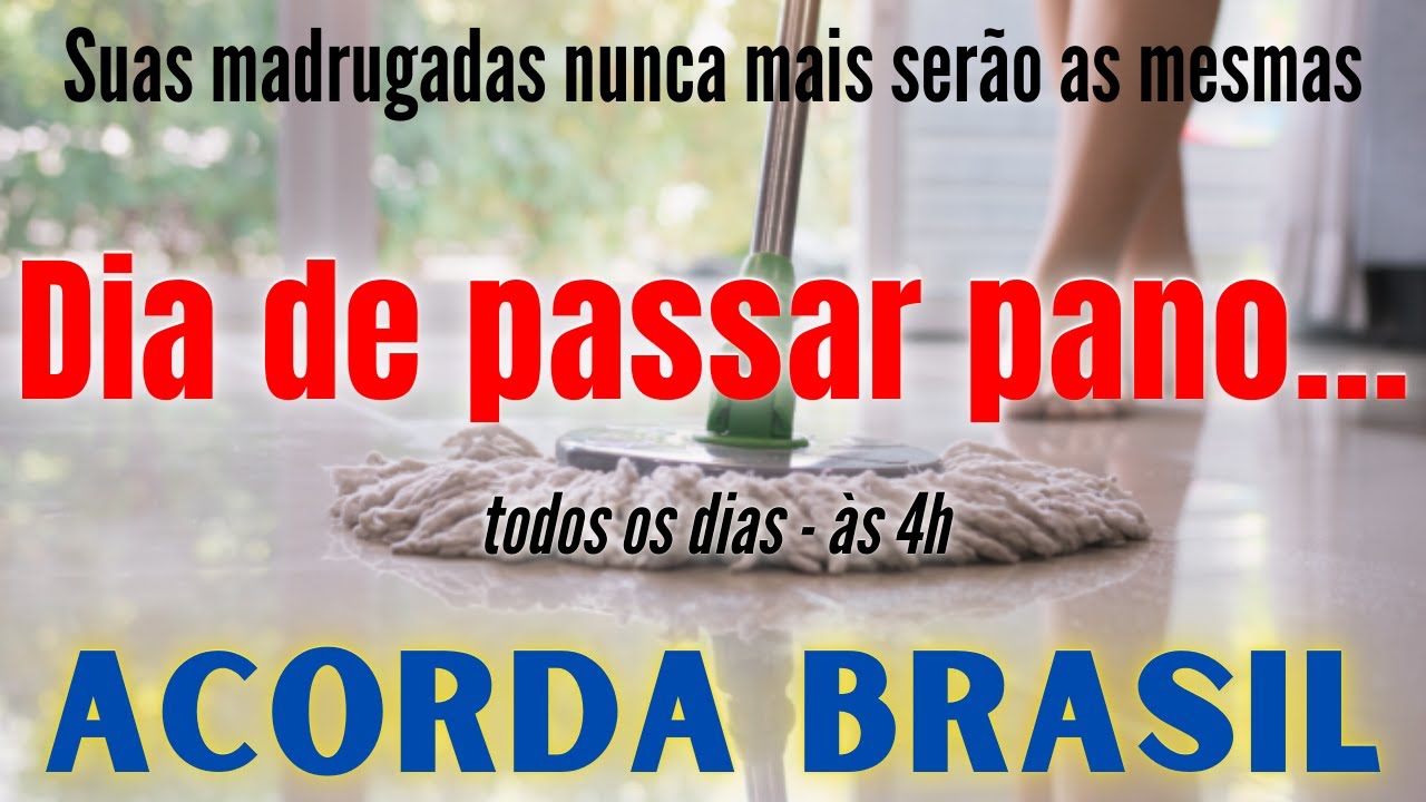 Dia da mídia passar pano - YouTube