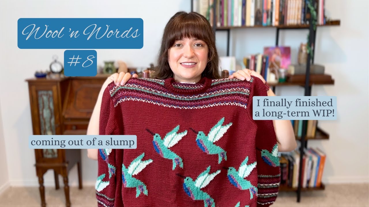 Wool 'n Words Ep. 8 | Knitting Podcast - wips finally finished, life ...