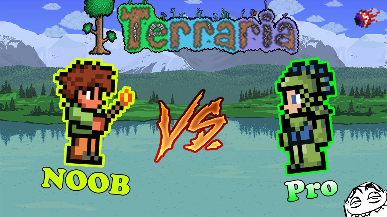 Terraria Noob vs Pro - YouTube