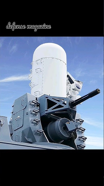 The Phalanx gun based close in weapon system. United State of America ...