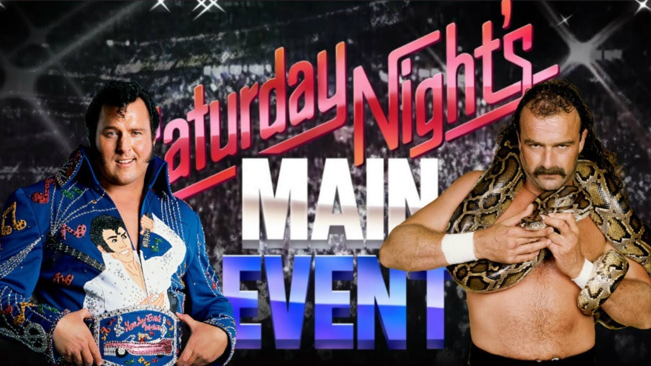 Wwf Saturday Nights Main Event The Honky Tonk Man Vs Jake The