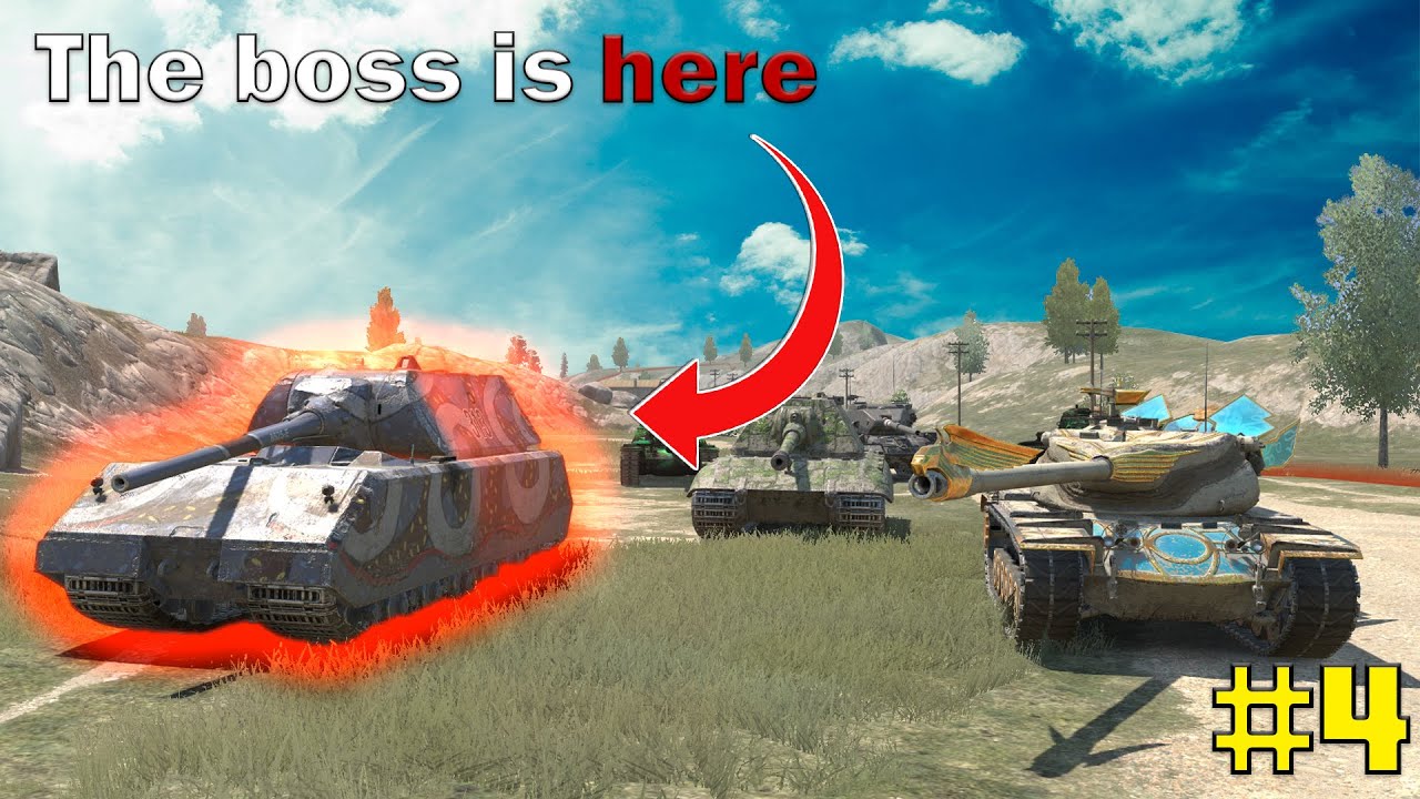 Wot blitz The Boss is here #4 - YouTube