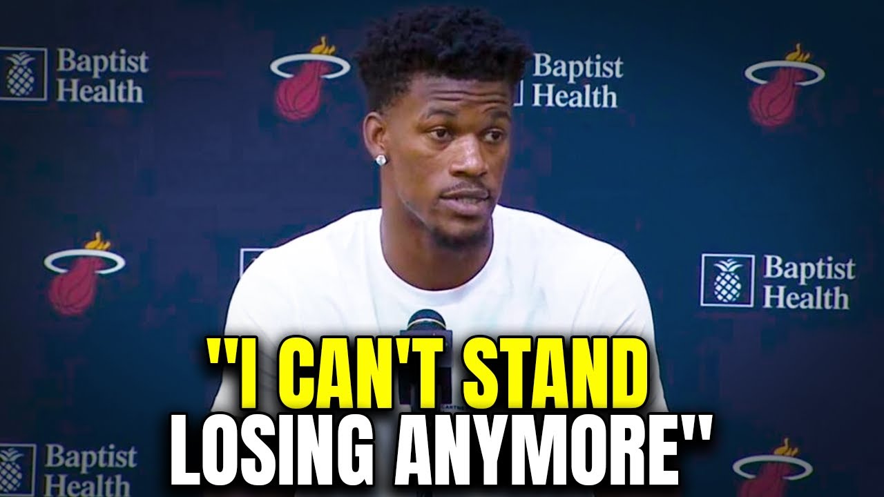 🚨JUST HAPPENED! JIMMY BUTLER CALLS OUT MIAMI HEAT'S CONSECUTIVE LOSSES ...