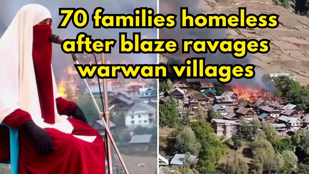 Fire incident at warwan // Donation // #donation #kashmir - YouTube