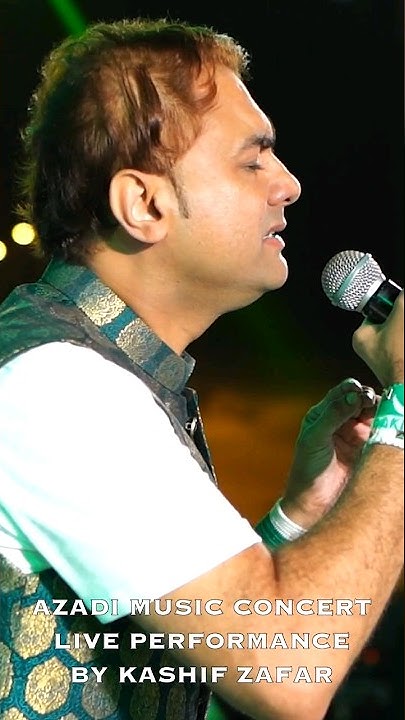 Aye Watan Pyare | Kashif Zafar | Live performance | Azadi Music Concert - YouTube
