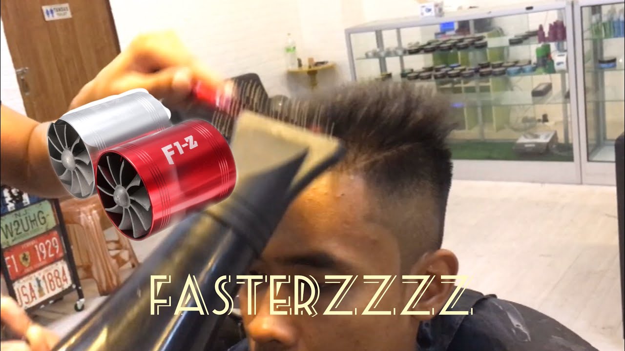 fast hair cut. - YouTube