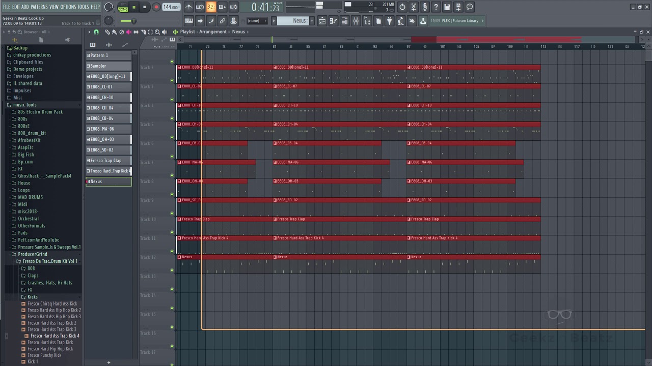 J Cole Type Beat Fl Studio Tutorial | Making a trap beat in fl studio ...