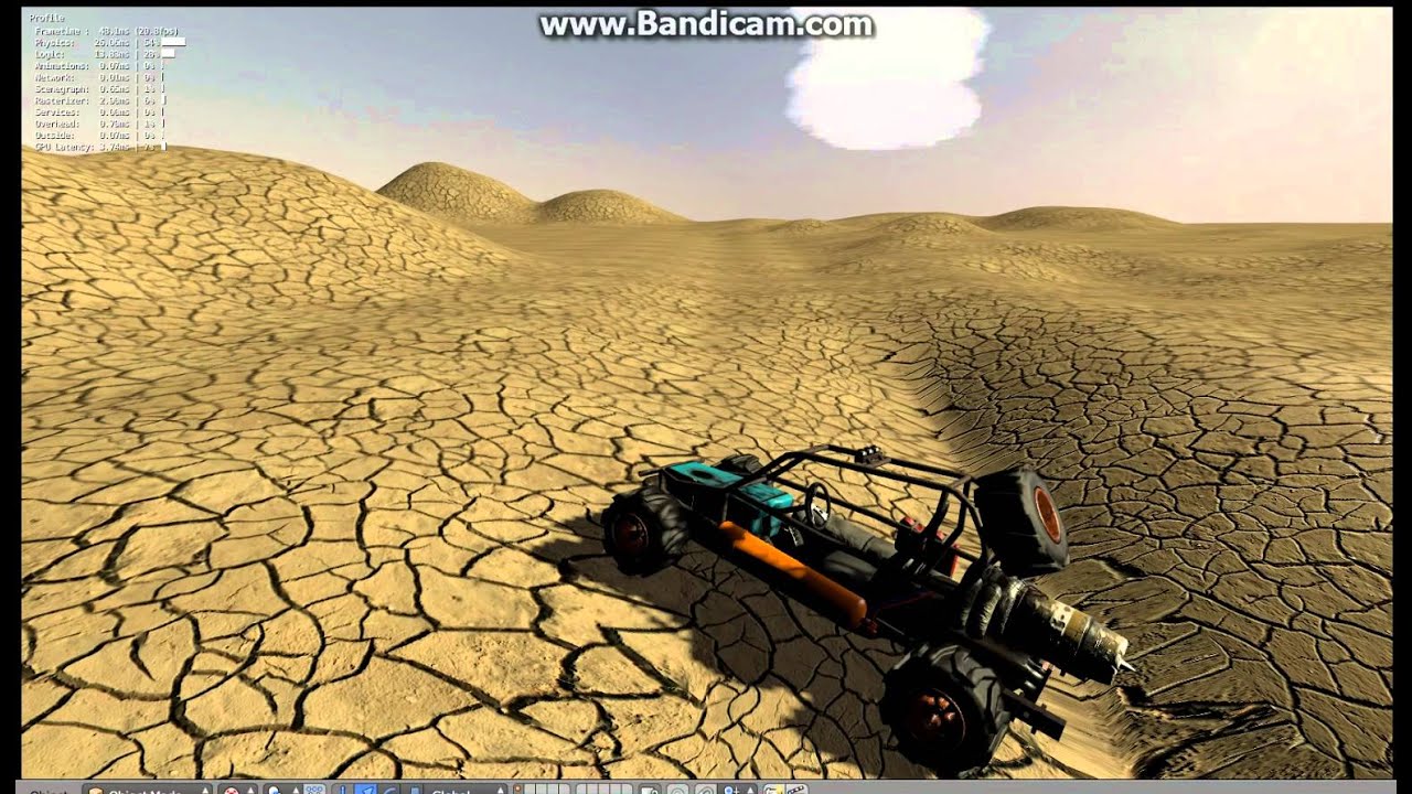 BGE car game no python with menu - YouTube