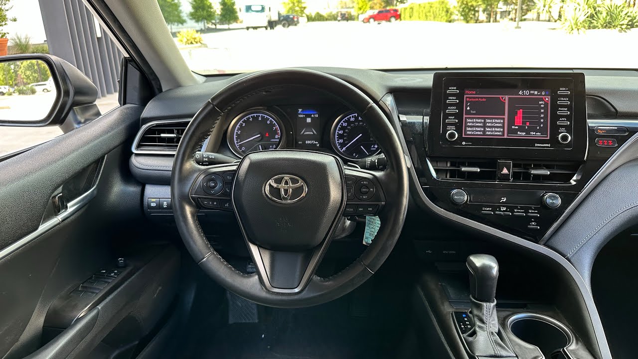 2021 Toyota Camry SE FWD 69K Miles Test Drive - YouTube