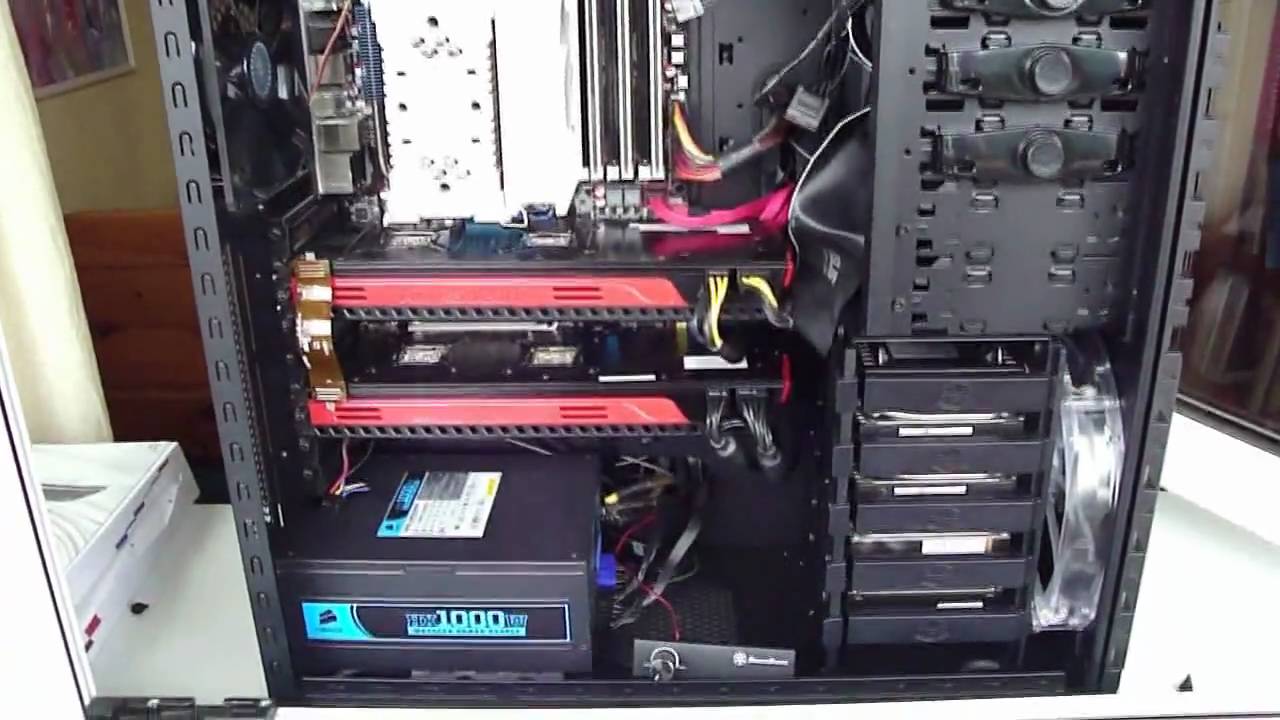 Cooler Master HAF X + 2x ATi Radeon HD 5970 CrossfireX - Closer look ...