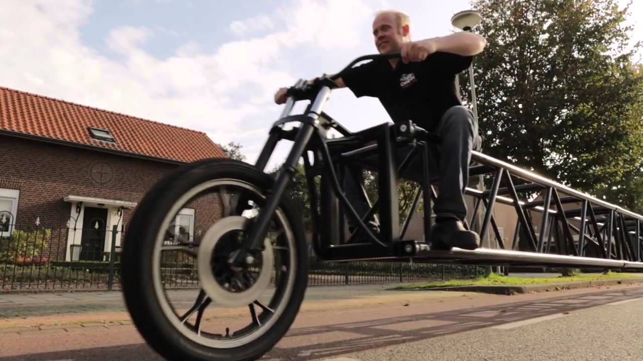 Longest bicycle Guinness World Records - YouTube