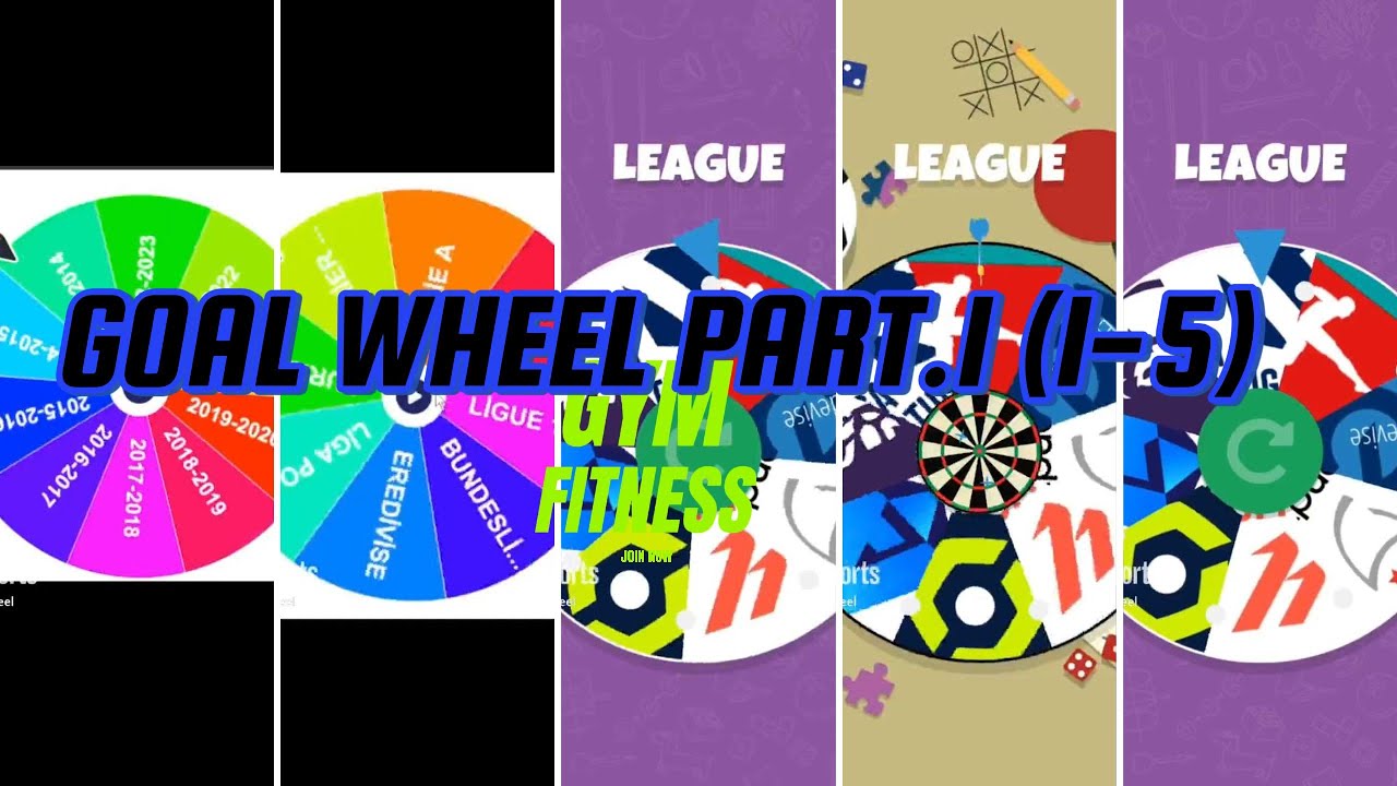 Goal wheel PART 1 (1-5) - YouTube