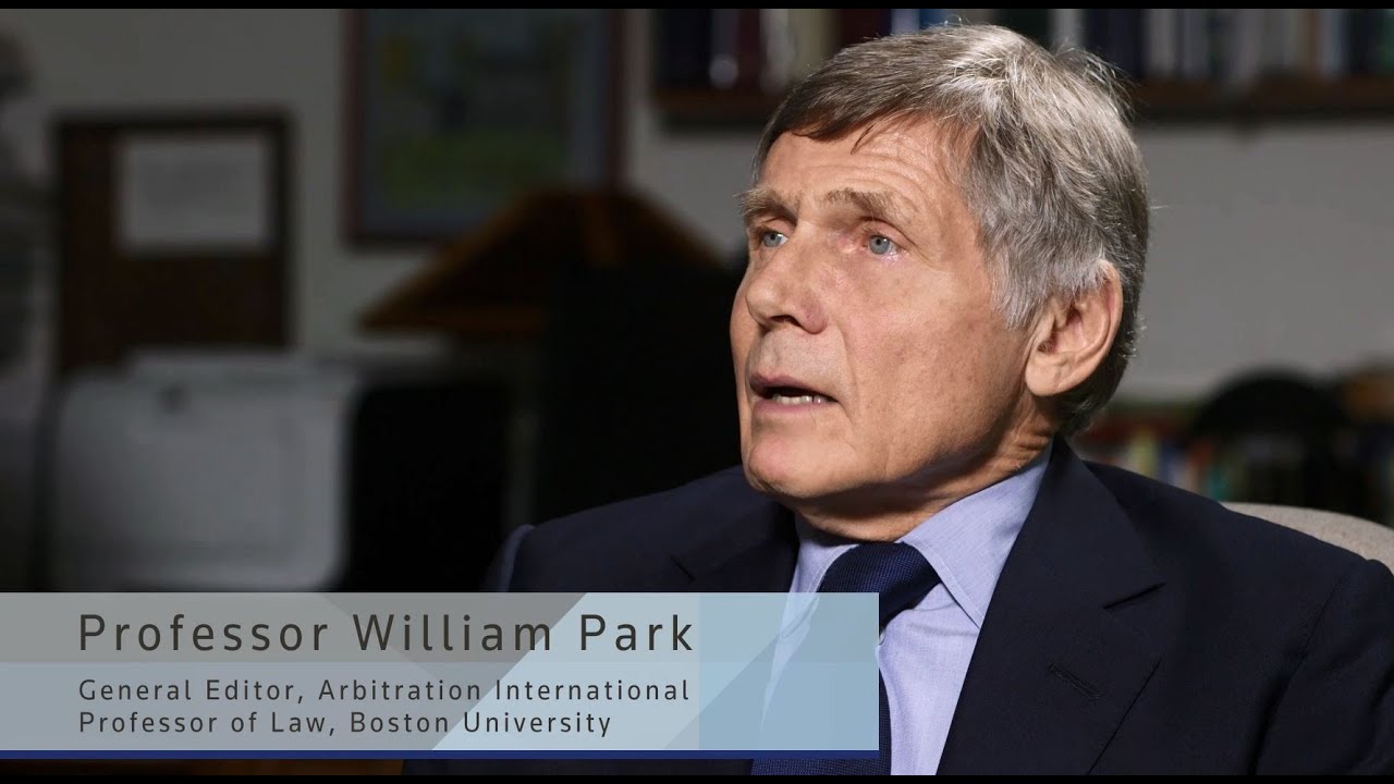 Arbitration International - The Career of Professor Park - YouTube