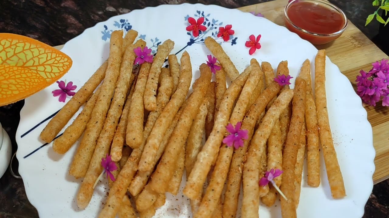 Extra Crispy Long Fries 🍟 | Potato Fries - YouTube