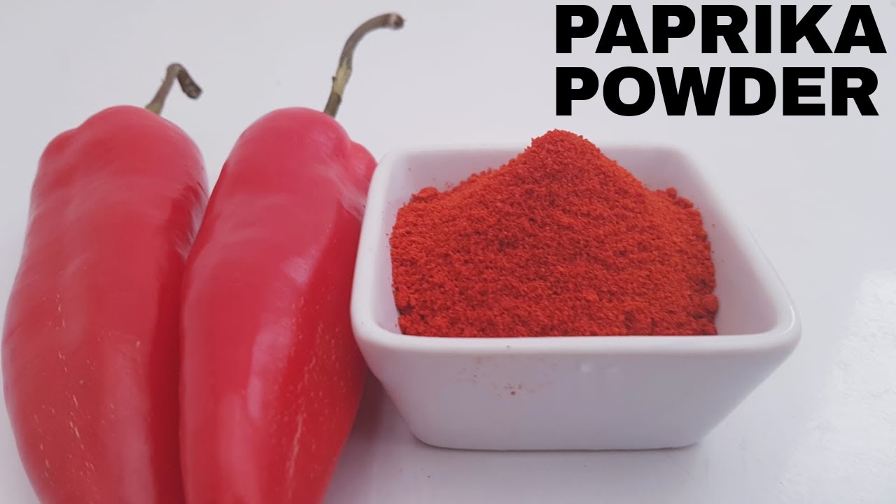 Easy Way To Make PAPRIKA Powder At Home ll Homemade Paprika Powder ...