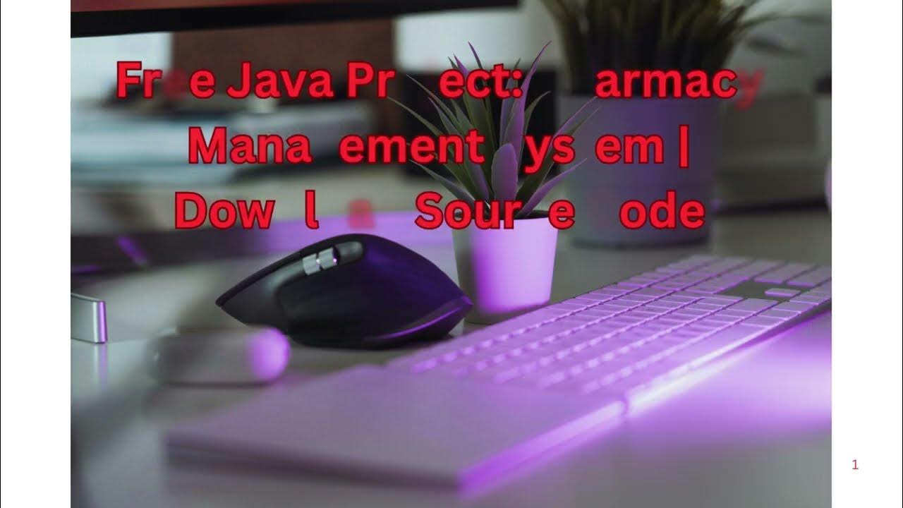 Free Java Project: Pharmacy Management System | Download Source Code - YouTube