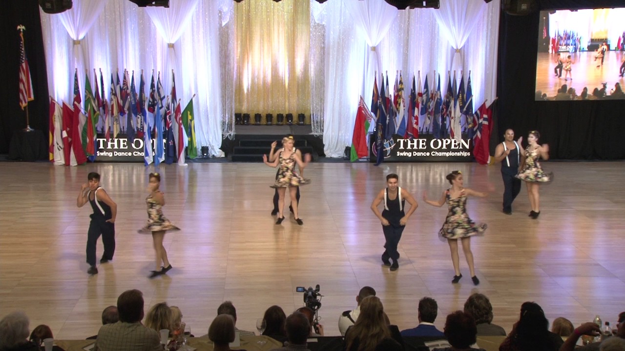 US OPEN 2016 TEAMS - PIERCE COLLEGE DANCE COMPANY - YouTube