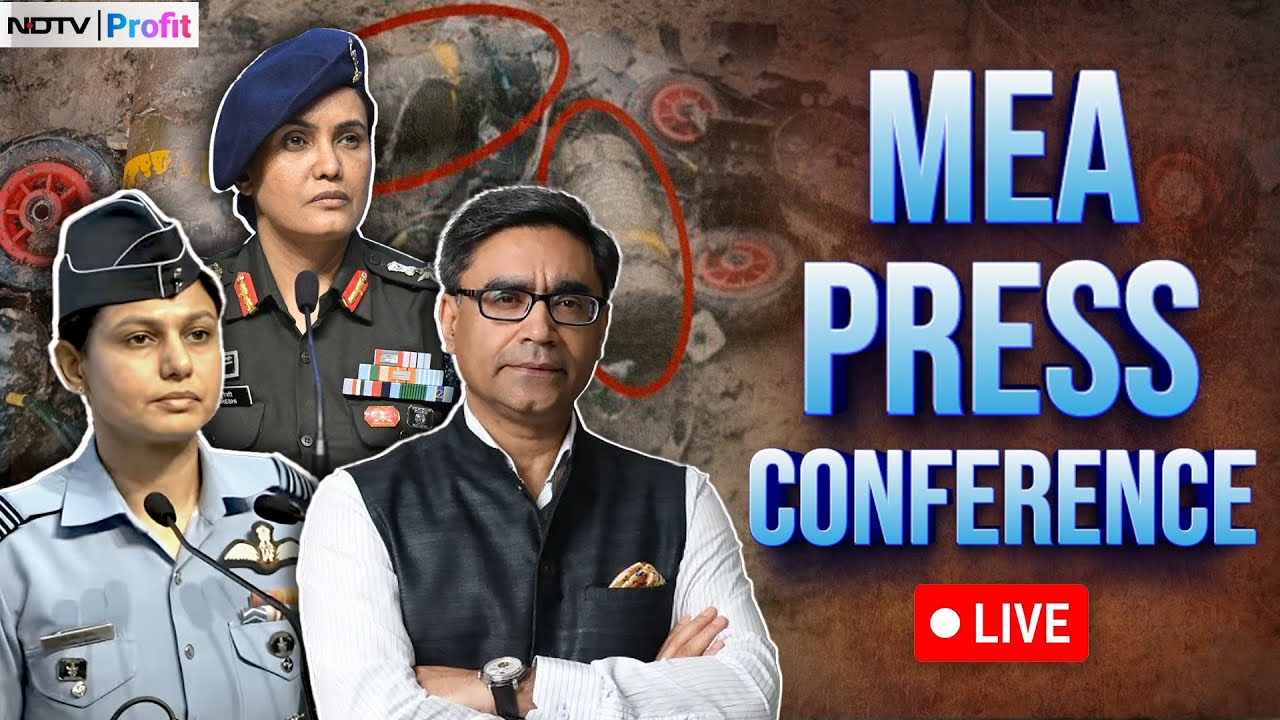 MEA Press Conference LIVE I India-Pak Ceasefire Confirmed LIVE I India ...