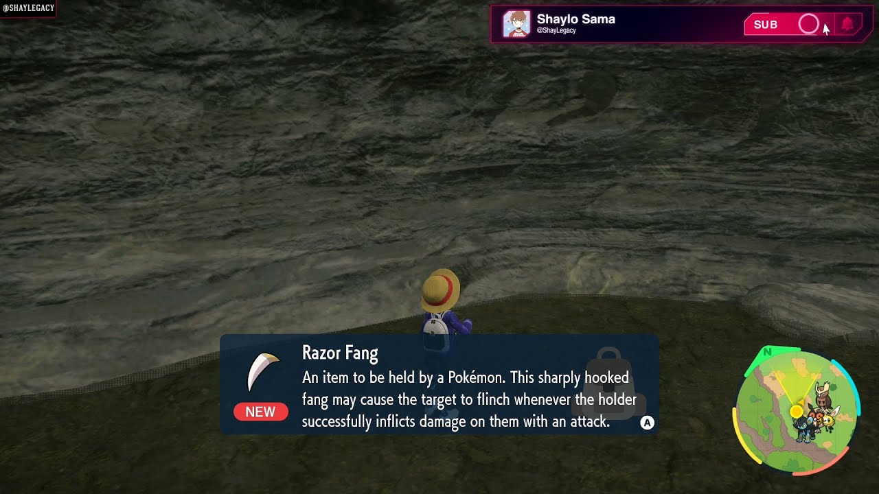 Pokémon Scarlet and Violet - Razor Fang Location | The Teal Mask - YouTube