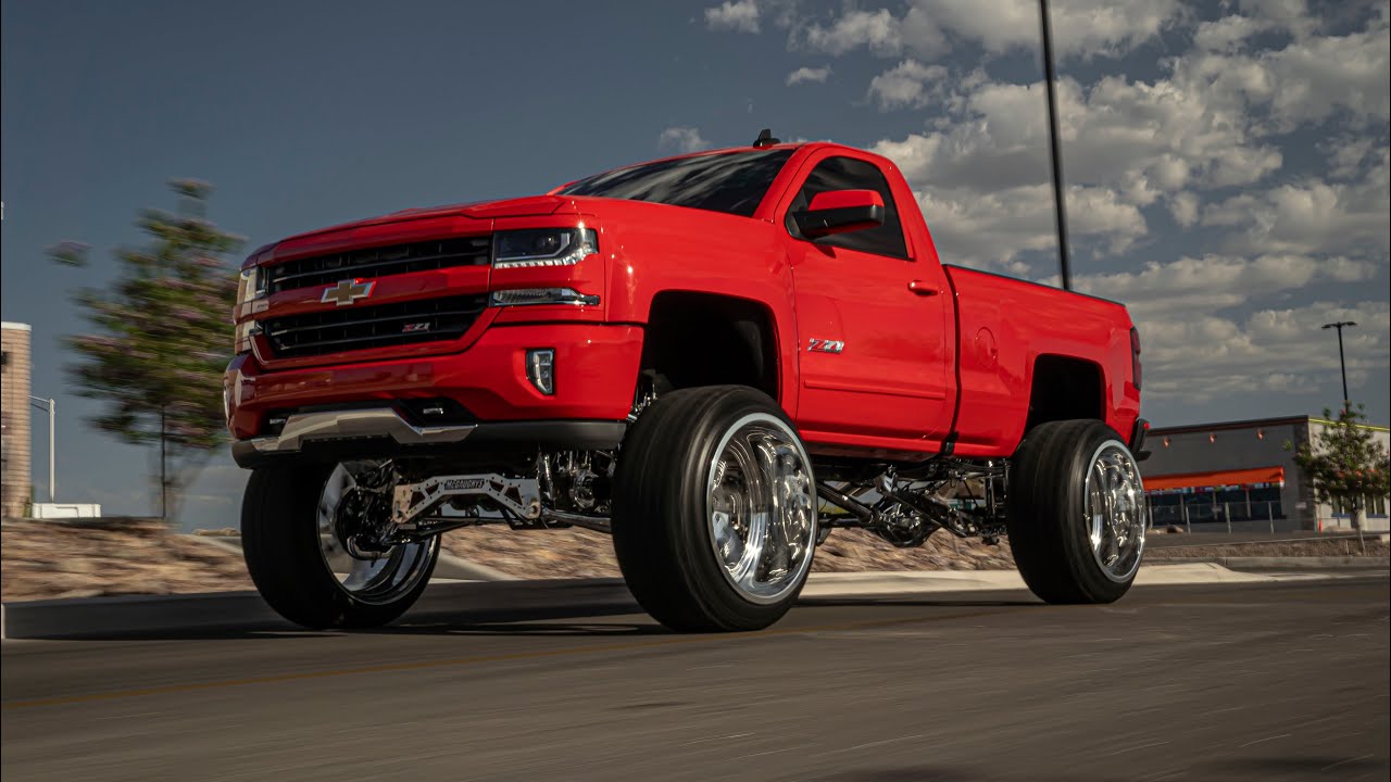 Z71 Custom Silverado on Forgiato - YouTube