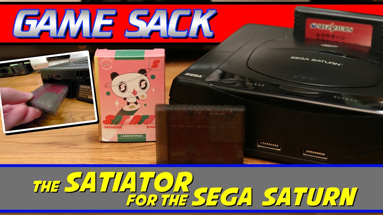 The Satiator for Sega Saturn Review - Game Sack - YouTube