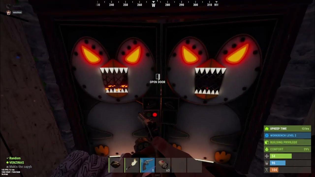 How to deal with Doorcampers in RUST - YouTube