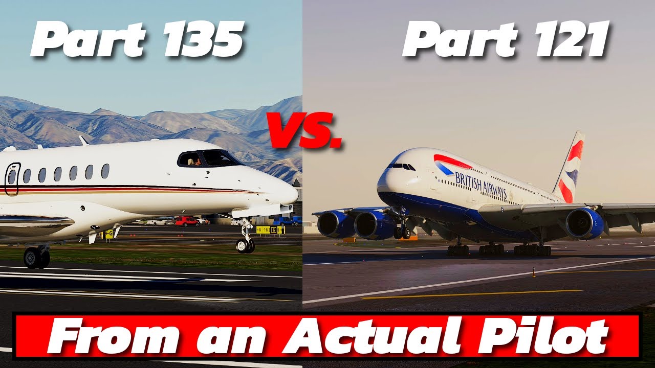 The Difference Between Part 135 Ops and Part 121 Ops from an Actual ...