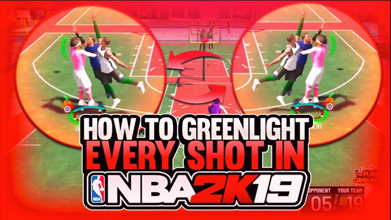 NBA 2K19 SHOOT GREENS FROM ANYWHERE! TIRED OF SHOOTING FULL WHITES WIDE ...