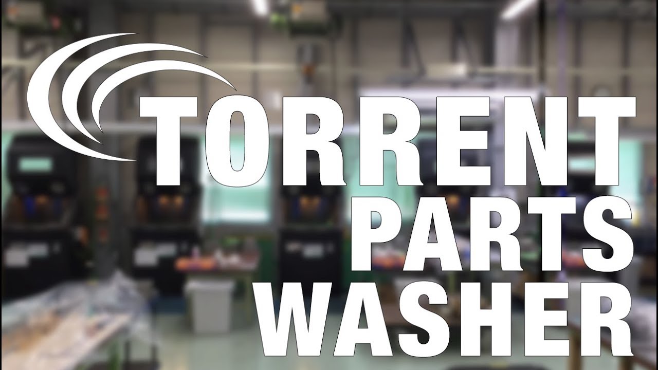 Torrent Aqueous Parts Washer - YouTube
