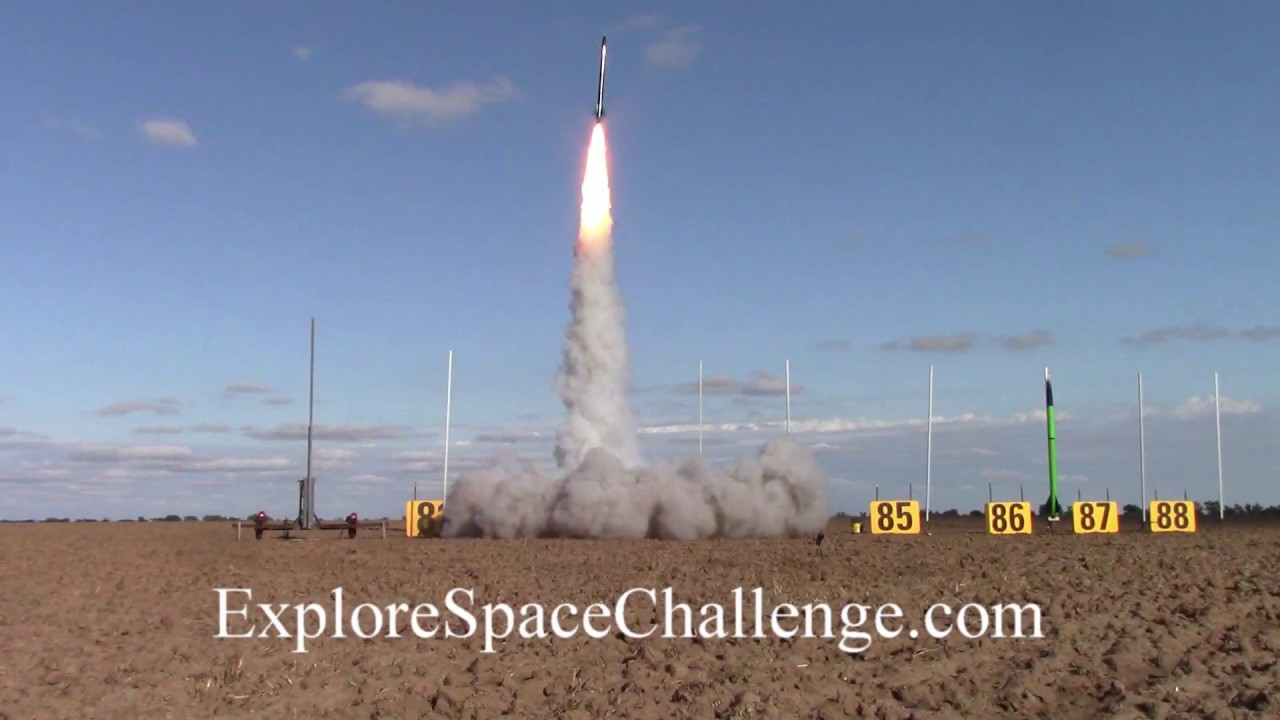 Explore Space Challenge launch - YouTube