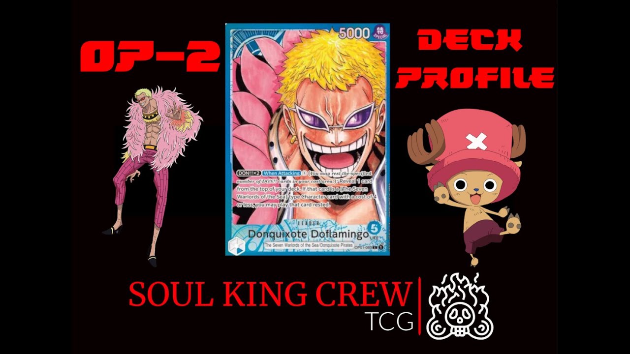 NEW! Doflamingo OP02 Deck Profile! New Best Meta Contender?! - YouTube