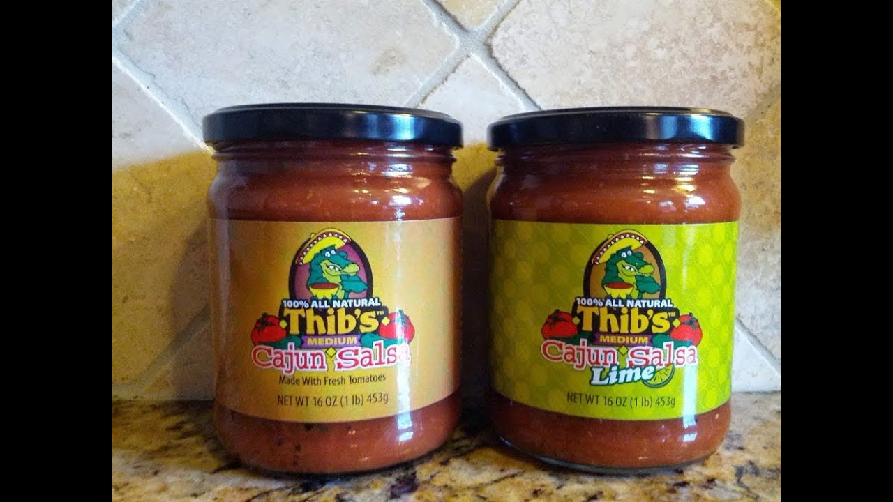 Thib's Cajun Salsa "Medium" Review - YouTube