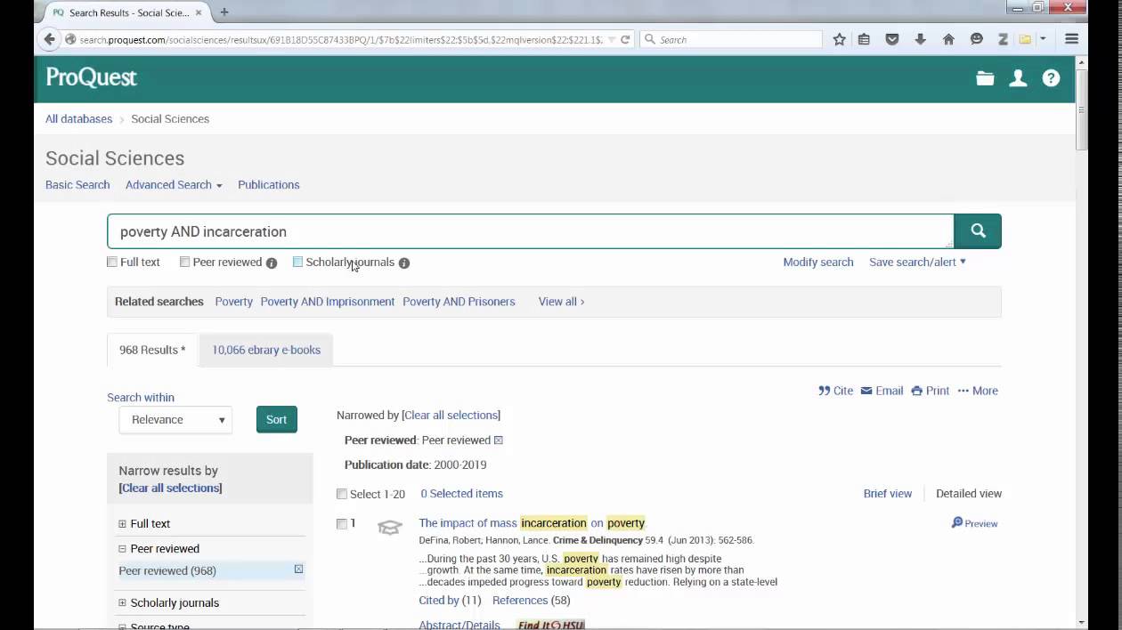 Narrowing Your Search Using AND - YouTube