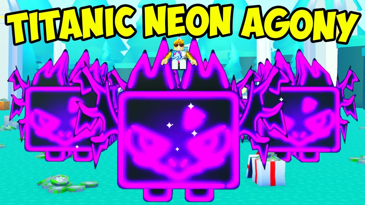 I Hatched Another TITANIC AGONY In Roblox Pet Simulator X - YouTube