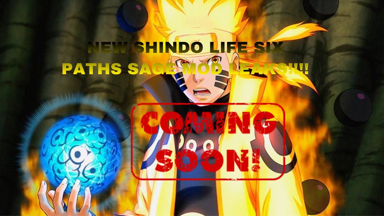 NEW SHINDO LIFE SIX PATHS SAGE MODE LEAKS!!!!! - YouTube