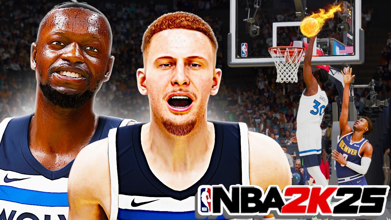 NEW LOOK Minnesota Timberwolves HOOPING in NBA 2K25 Play Now Online ...