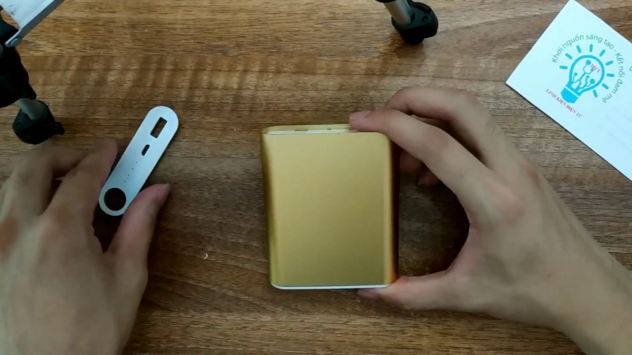 Hướng Dẫn Cách Lắp Box Sạc Pin Dự Phòng 4 Cell Pin 18650 Đơn Giản - YouTube