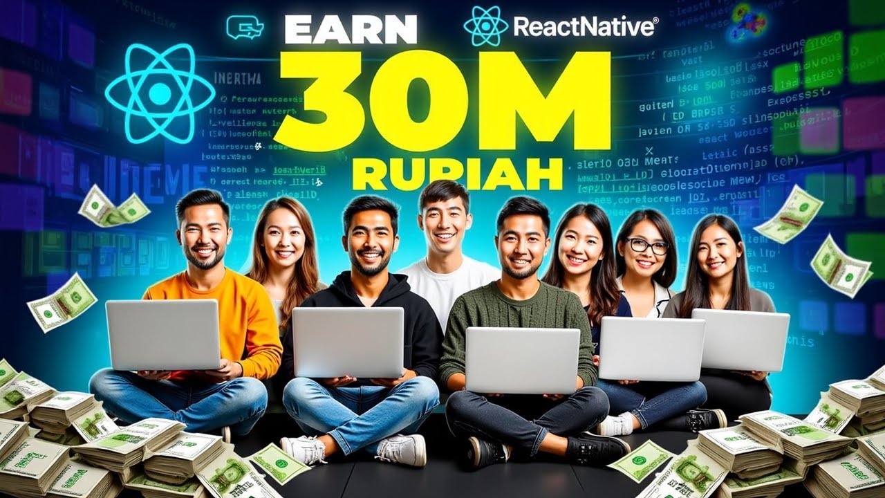 Fresh Graduate Non-IT Ditawari Gaji 30 Juta Lewat LinkedIn! Yuk Belajar React Native Expo - YouTube