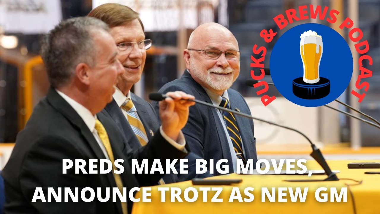 Nashville Predators Announce Barry Trotz As New GM Plus Their Selling ...