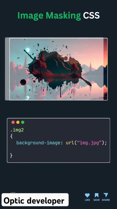 CSS Image Masking Tutorial - Create Stunning Visual Effects with Code!#shorts #css #tips #coding ...