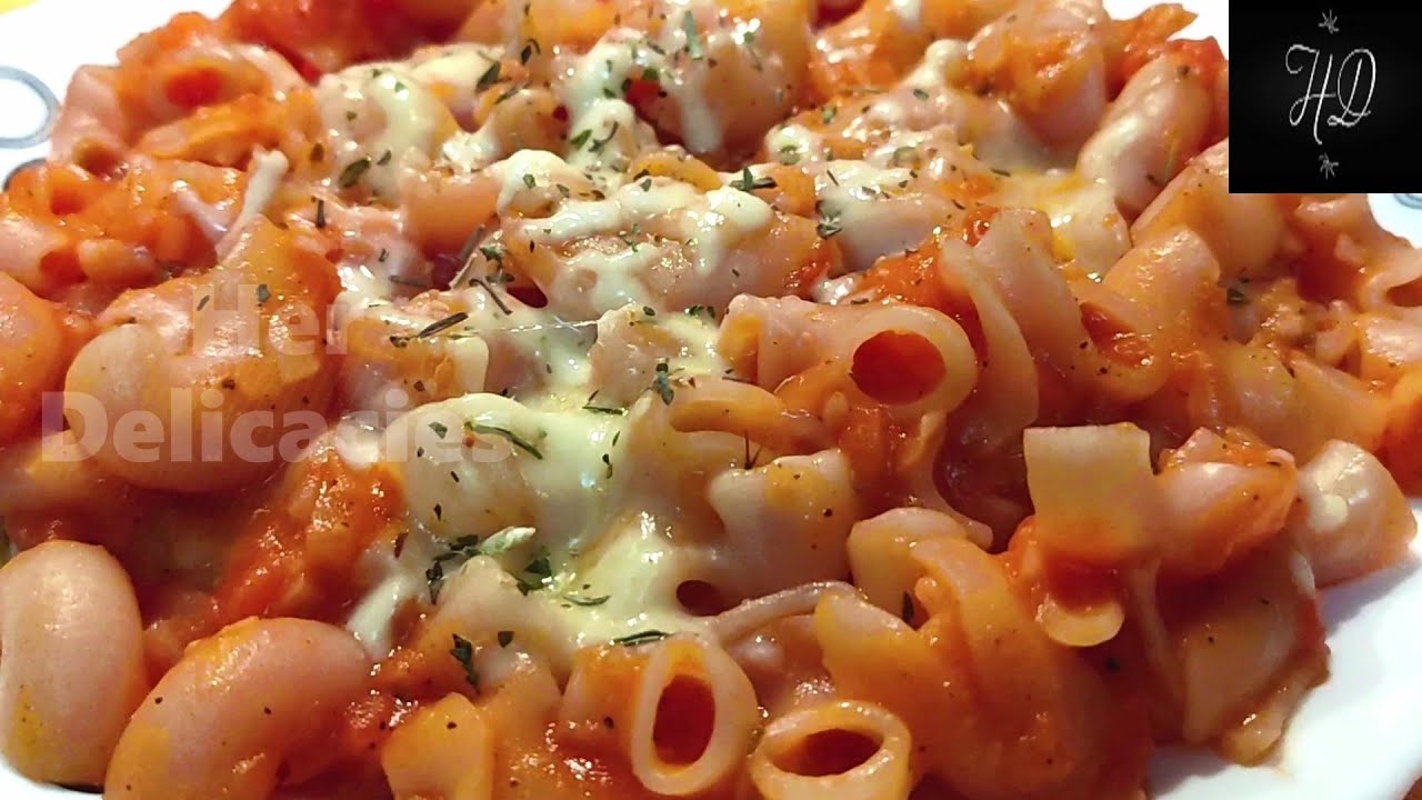 Yummy Red Sauce Pasta Recipe | Pasta Recipe | Classic Red Sauce Pasta ...