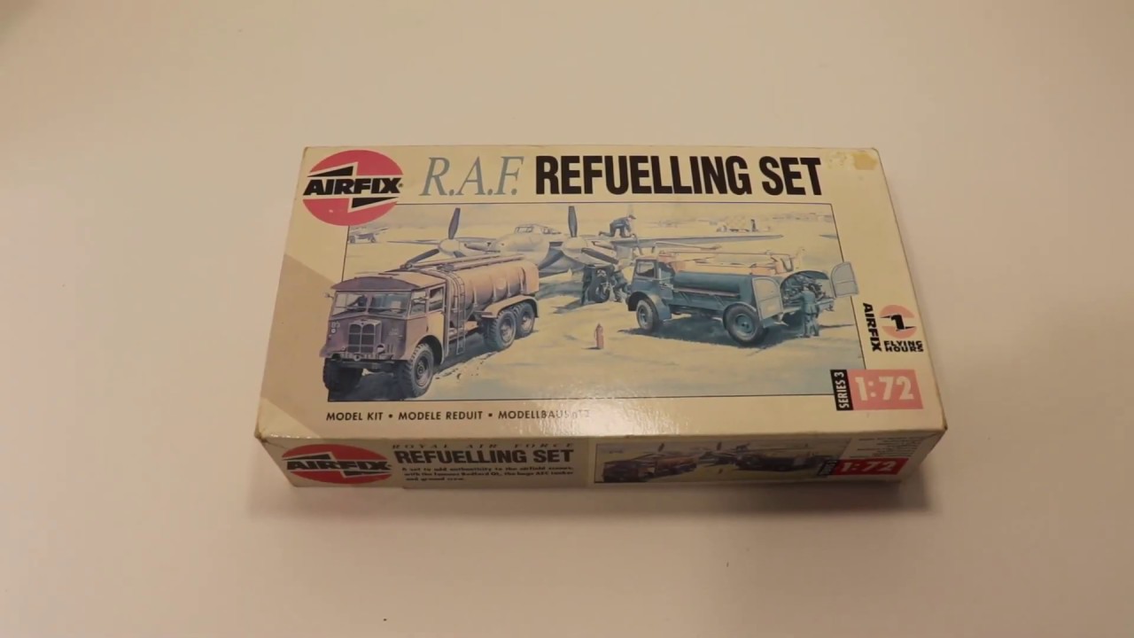 Unboxing 1/72 RAF Refuelling Set - Airfix 03302 - YouTube