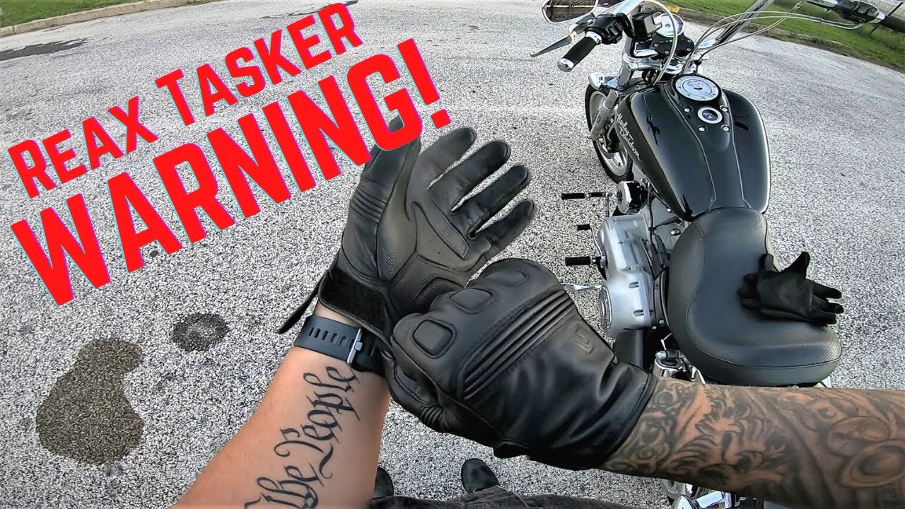 Reax Tasker Gloves from RevZilla-First Impressions and a warning! - YouTube