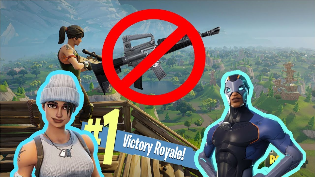 NO WEAPONS CHALLENGE in Fortnite: Battle Royale! - YouTube