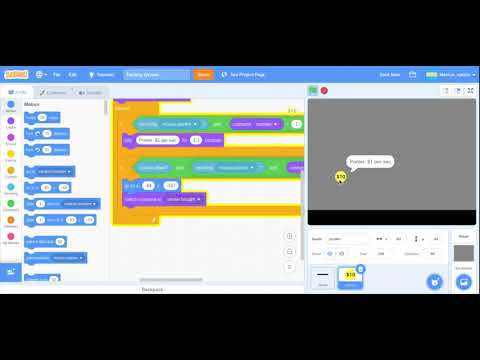 How to make a Factory Tycoon game in scratch (part 1) - YouTube
