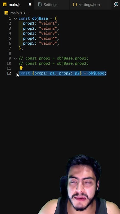 Destructuring Assignment en JavaScript #javascript #codigo #frontend # ...