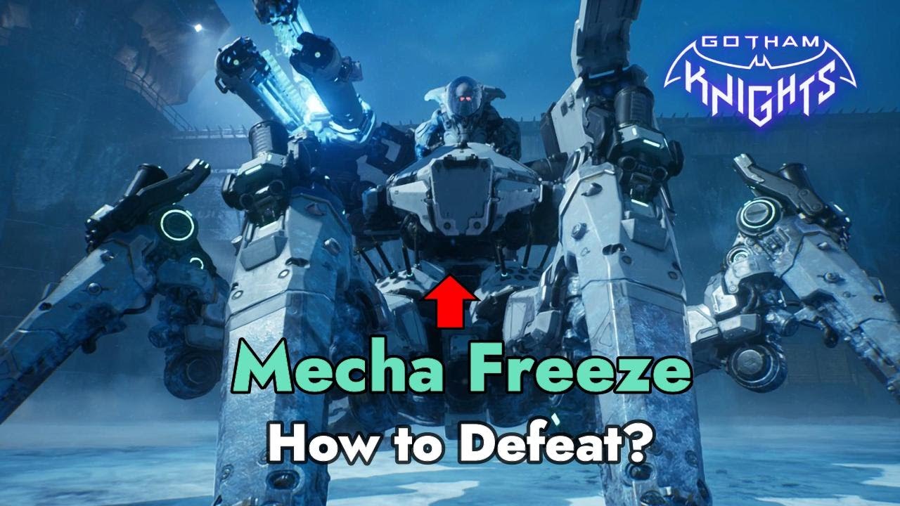 How to Defeat Mecha Freeze | Gotham Knights - YouTube