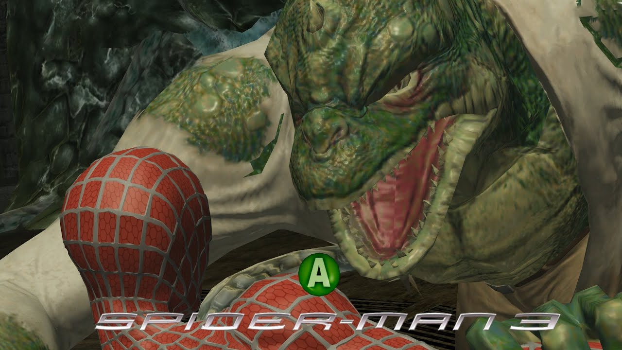 Spider Man 3 | Lizard Boss Battel - YouTube