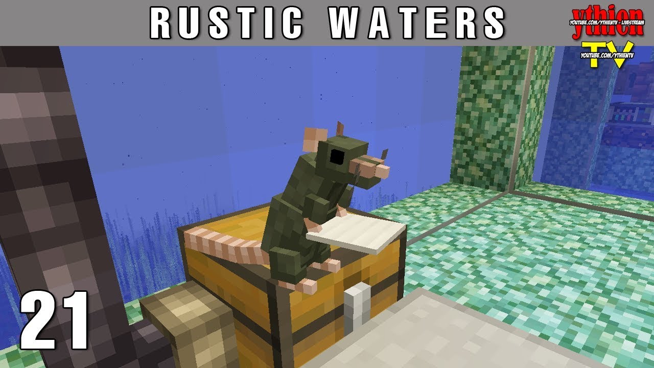 Minecraft Rustic Waters 21 - Bé Tý Siêu Tốc - YouTube