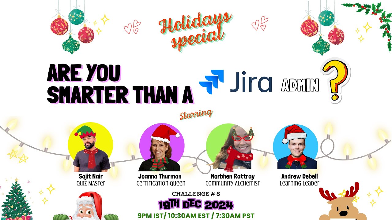 Are you smarter than a Jira admin? | Dec 2024 | Christmas special - YouTube